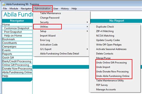 Is There A Way To Undo An Import Or Do I Have To Restore To A Prior Backup Knowledgebase Home