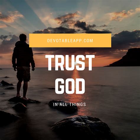 Trust God Wallpaper