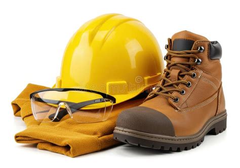 Safety Gear Arrangement Stock Illustration Illustration Of Yellow