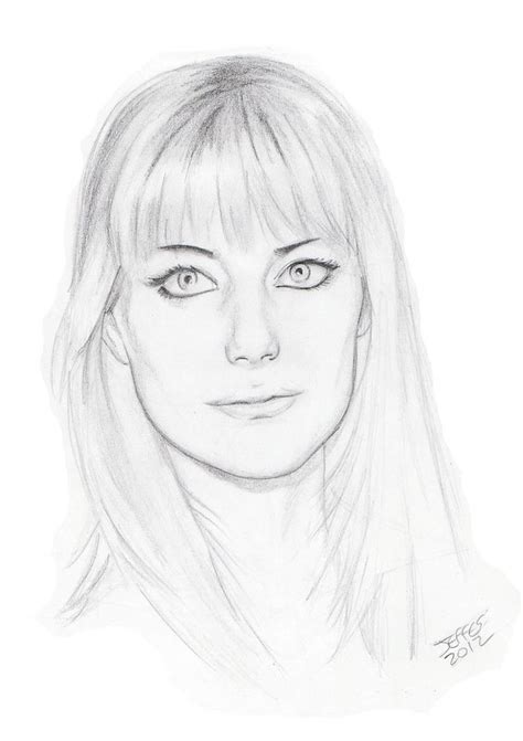 Gwen Stacy Sketch 2012 By Jeffbanner On Deviantart