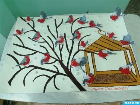 Зимующие птицы Стенгазеты коллективные работы Лучшее Воспитателям детских садов школьным