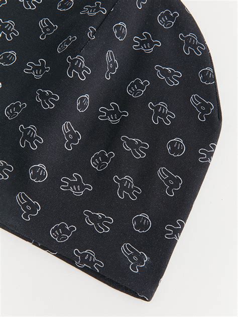 Lcw Accessories Gri Mickey Mouse Lisanslı Erkek Çocuk Bere 2li