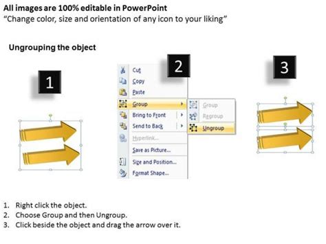 3d Stages Parallel Arrow Workflow Diagram Simple Business Plans