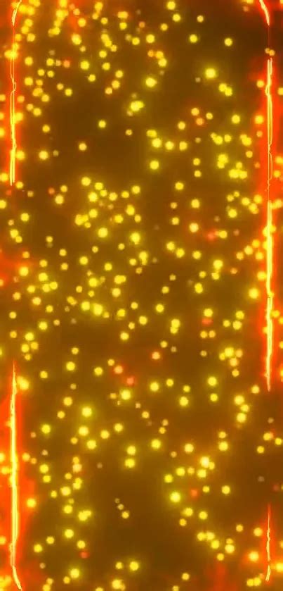 Fiery Glow Abstract Wallpaper Free Download