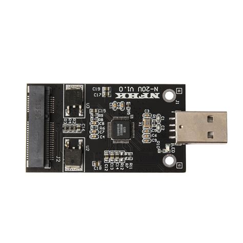 China Usb 20 To Msata Ssd Adapter Card Msata Solid State Disk To Usb 20 Adapter Card