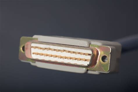 LPT Port Stock Image Image Of Connecting Serial Wire