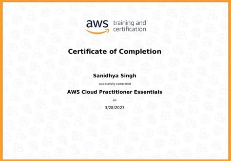 Sanidhya Kumar Singh On Linkedin Aws Certification