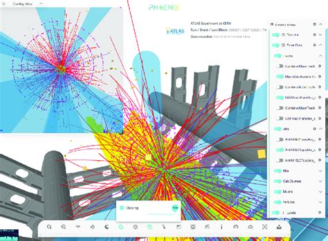 A View Of The Atlas Detector Showing Top Left An Orthogonal Download Scientific Diagram