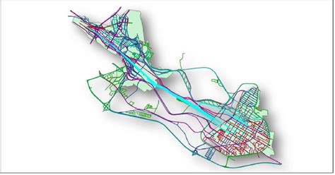 Portrays The Interaction Of Transportation Networks And Pedestrian