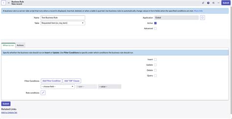 What Is A Business Rule In Servicenow Snowycode