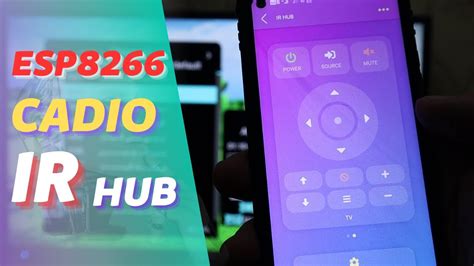 Esp8266 Ir Hub Device In Cadio Esp8266 Esp32 Cadio Home Automation Youtube