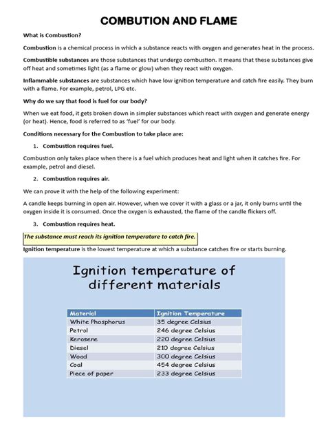 Combution And Flame Pdf