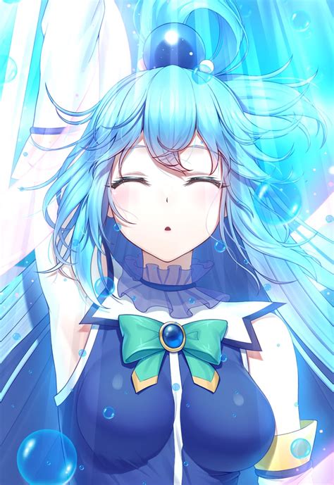 Aqua Kono Subarashii Sekai Ni Shukufuku Wo Drawn By Anarchojs Danbooru