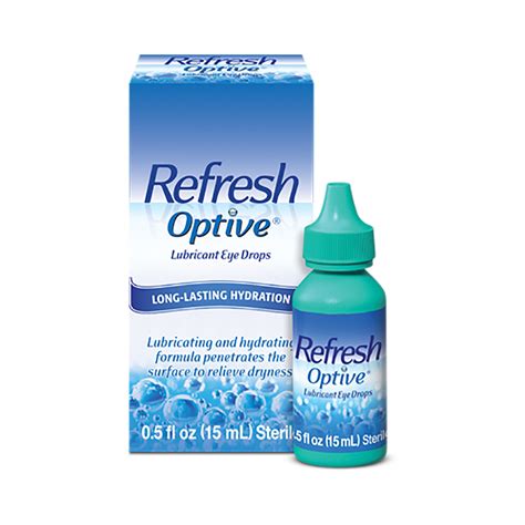 Refresh Optive Eye Drops Dual Relief 0 5 Oz Bottle