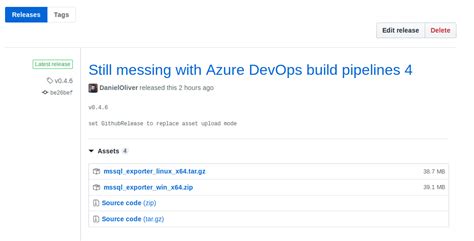 Adding Artifacts To A Github Release From Azure Devops Pipeline Oliver Coding