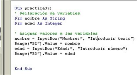 Desarrollo de Aplicaciones Básicas con Microsoft Visual Basic ASIGNACIÓN Y VARIABLES