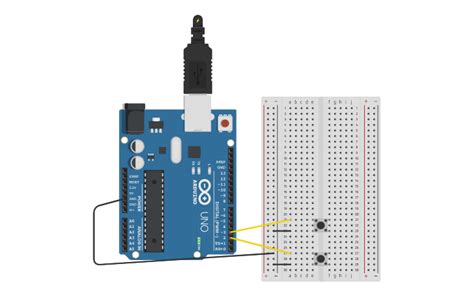 Circuit Design Counting To 10 Using Al Tinkercad