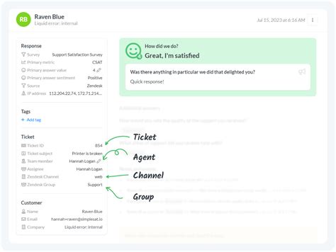 Zendesk Customer Satisfaction Surveys One Click CSAT Or CES Ticket Feedback NPS Emails