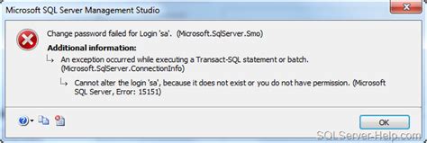 Help I Lost Sa Password And No One Has System Administrator Sysadmin