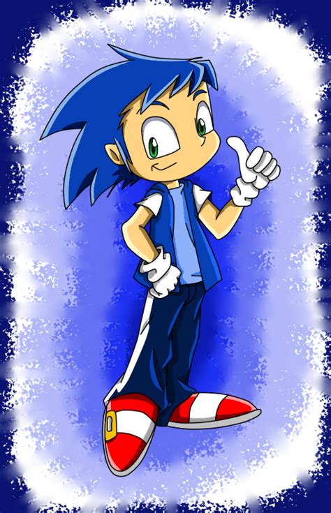 Sonic Human Form By Popysfilms On Deviantart