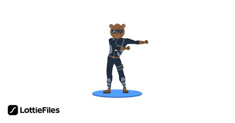 Free Floss Bear Animation By Jose LottieFiles