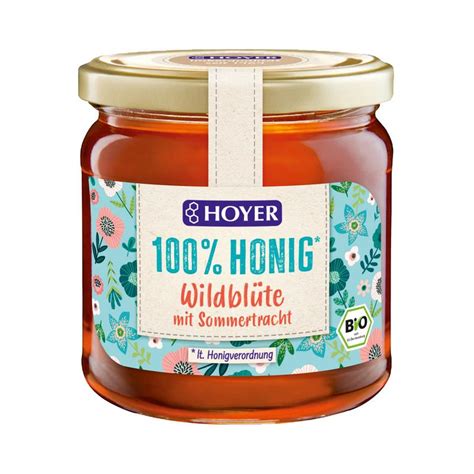 Hoyer Wildblütenhonig 6 Stück Zu 500 G Ihre Wunschlebensmittel Bequem