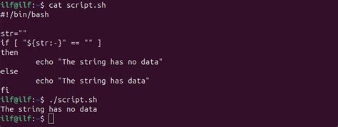 How To Check If The String Is Empty In Bash Its Linux Foss