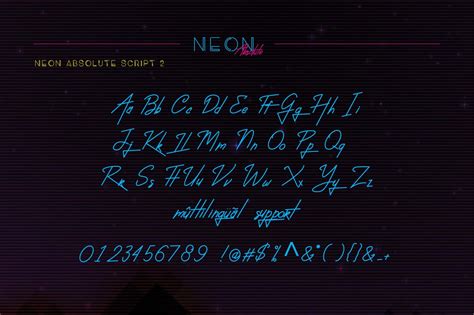 Neon Absolute Font