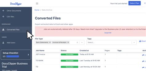 how to convert td bank statements to excel csv and qbo