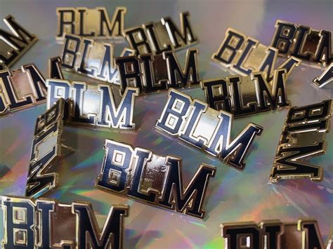 Black Lives Matter Blm Hard Enamel Pin Hype Pins