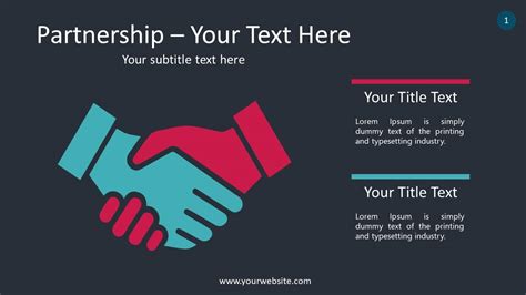 Powerpoint Partnership Template