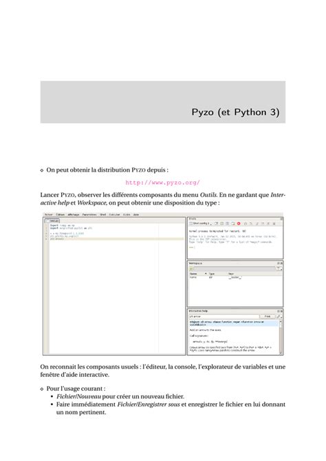 Pyzo Et Python 3