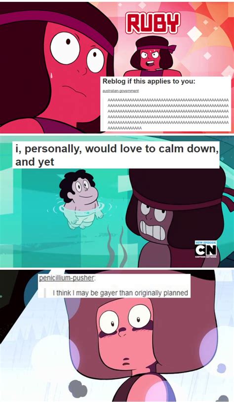 Steven Universe Ruby Steven Universe Memes Steven Uni Vrogue Co
