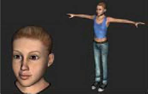 Virtual Characters Depicting A Female Adult Designed According To The Download Scientific