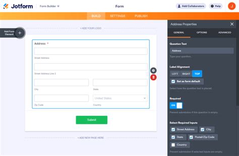 How To Add And Set Up The Address Field