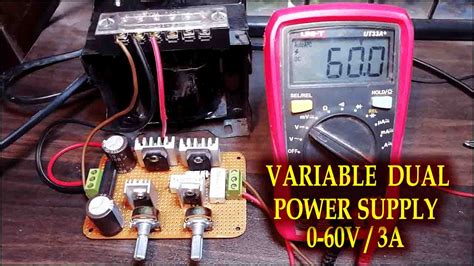 How To Make Variable Power Supply Dual Voltage Tronicspro