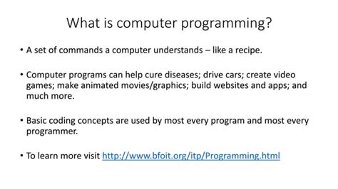 Introduction To Coding
