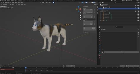 Artstation Fur Calico Cat Rigged And Animated Game Assets