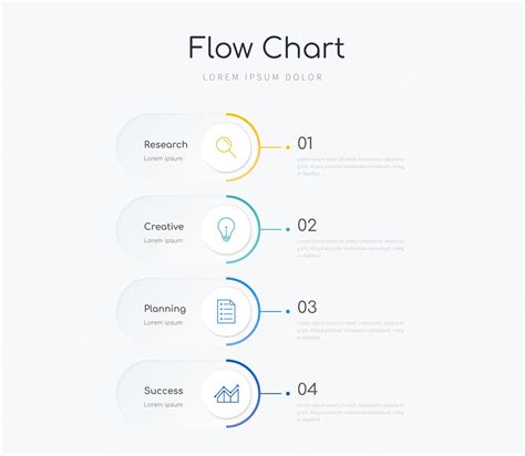 Premium Vector Flow Chart Infographic Template