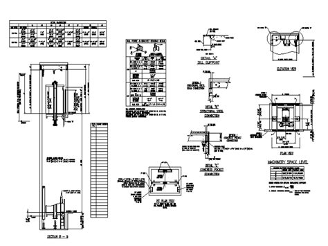 Elevator In Autocad Download Cad Free 1334 Kb Bibliocad Elevator
