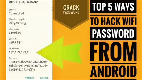 Top 5 Methodsways To Hack A Wifi Password From Android Without Root