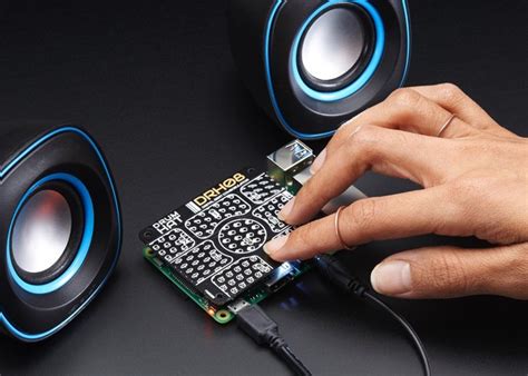 Raspberry Pi Pimoroni Drum Hat Now Available From Adafruit Geeky Gadgets