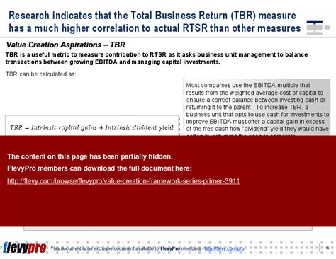 Ppt Value Creation Framework Series Primer 28 Slide Ppt Powerpoint