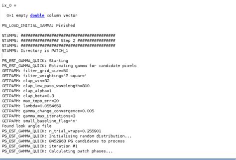 Problem With StaMPS Processing StaMPS STEP Forum