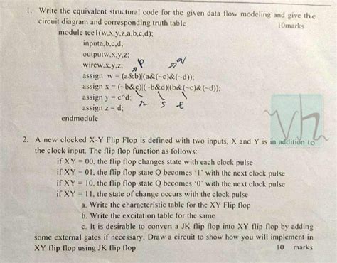 Solved 1 Write The Equivalent Structural Code For The Given Chegg Com
