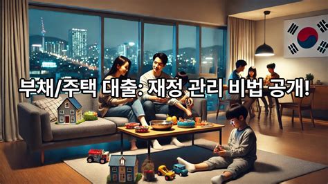 부채 관리 가이드 주택 대출과 자녀 교육비를 현명하게 관리하는 법 Youtube