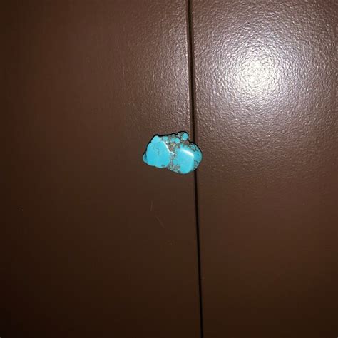 Large Turquoise Cabinet Pulls Knobs Southwest Style Bohemian Design