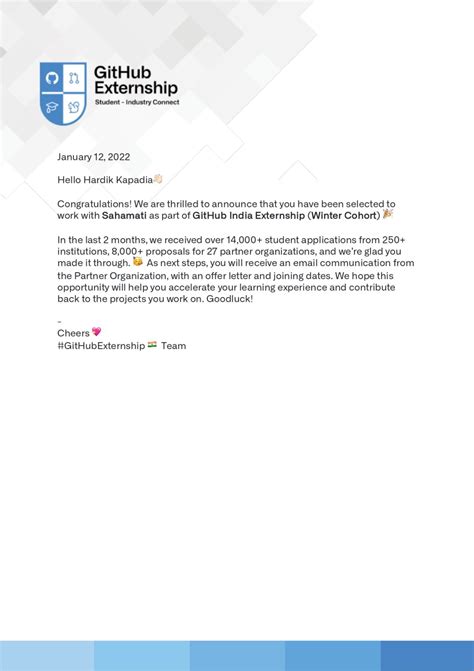 Hardik Kapadia On Linkedin Github Githubindia Externship 16 Comments