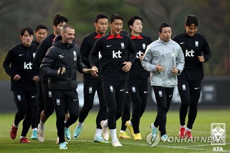 축구 남자 국가대표팀 소집훈련 연합뉴스