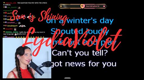 Lydia Violet Sun Is Shining Youtube Music